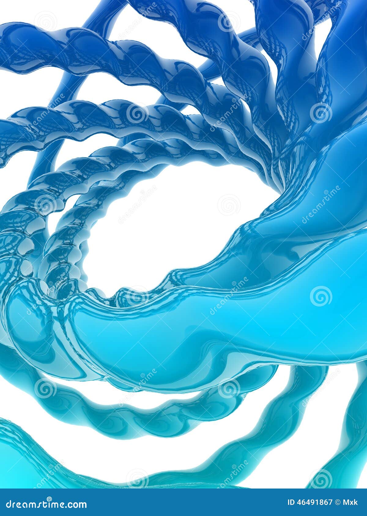 3D helix shape stock illustration. Illustration of texture - 46491867