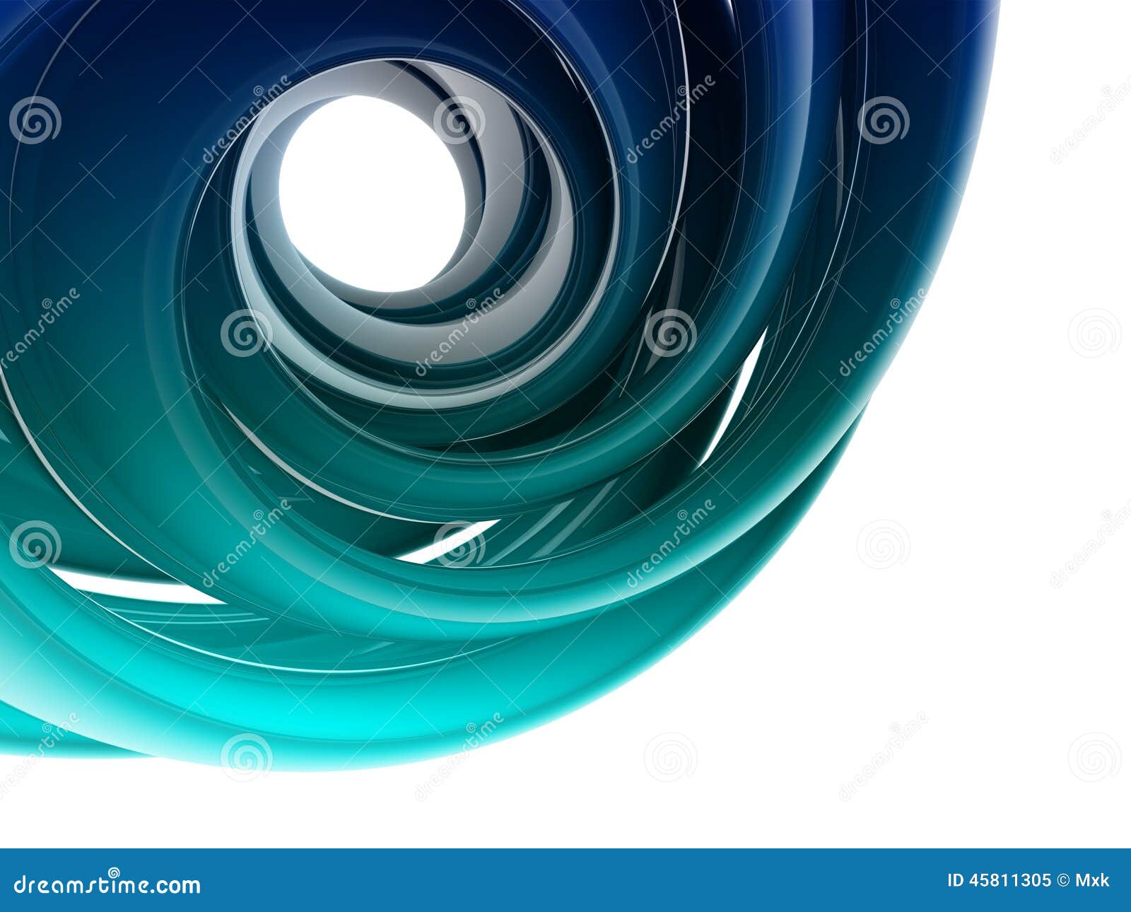 3D helix shape stock illustration. Illustration of ceramics - 45811305