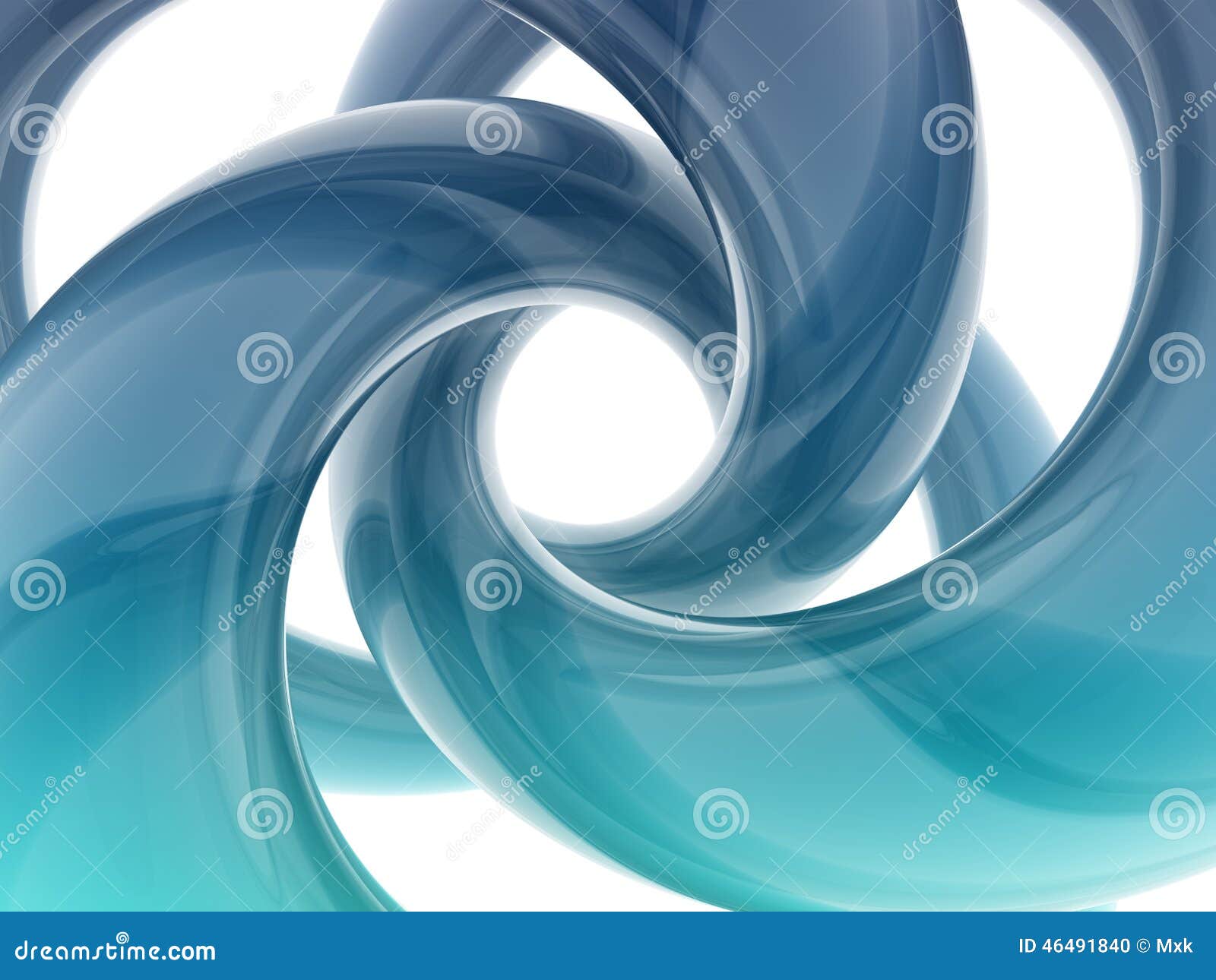 3D helix shape stock illustration. Illustration of composite - 46491840