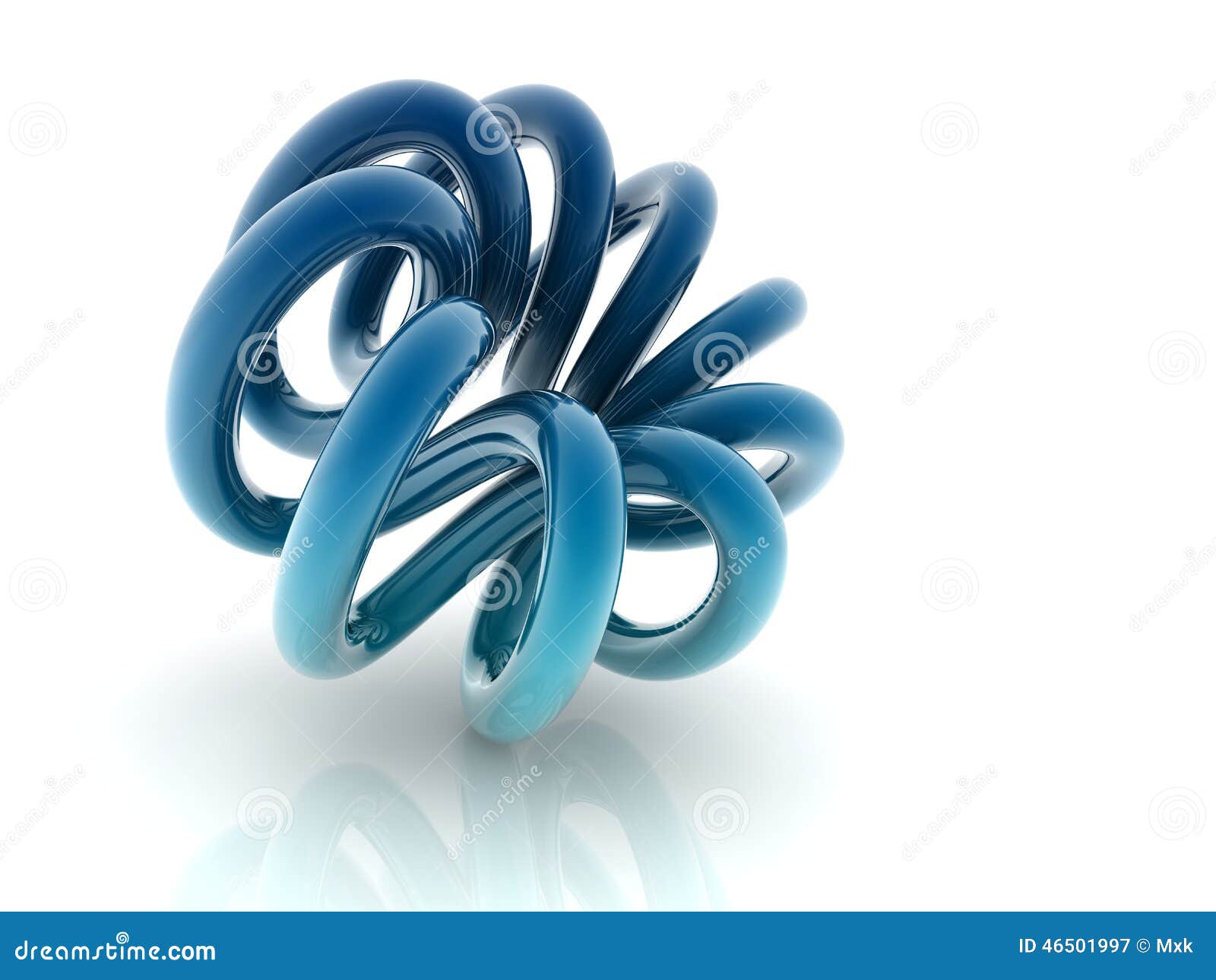 3D helix shape stock illustration. Illustration of tourbillion - 46501997