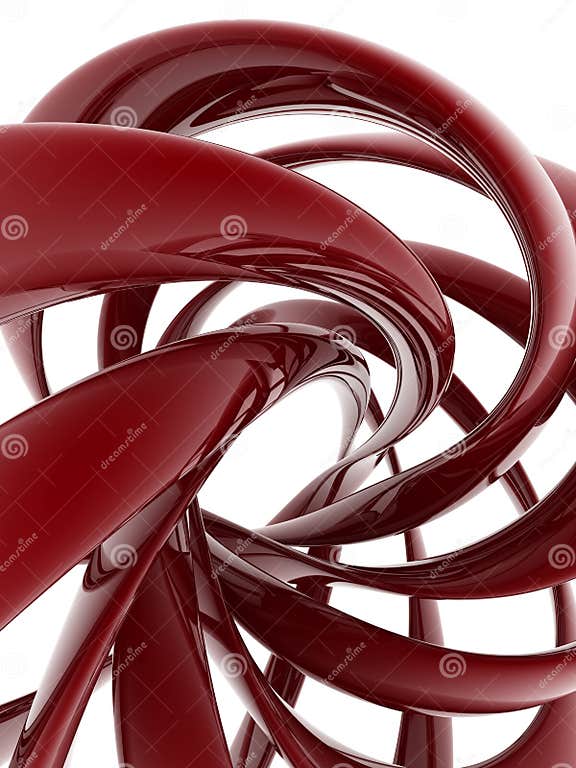 3D helix shape stock illustration. Illustration of eddy - 46533436