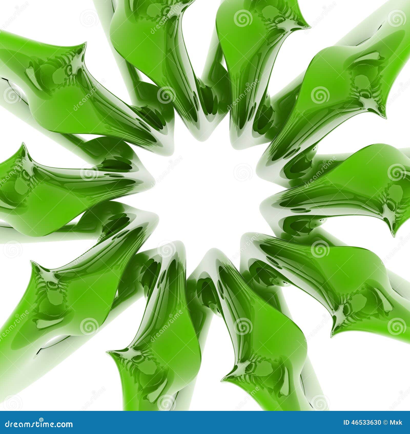 3D helix shape stock illustration. Illustration of computer - 46533630