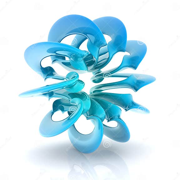 3D helix shape stock illustration. Illustration of texture - 46538966