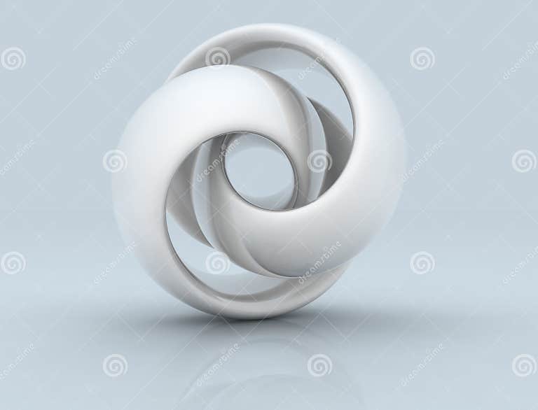 3D helix shape stock illustration. Illustration of curve - 46983182