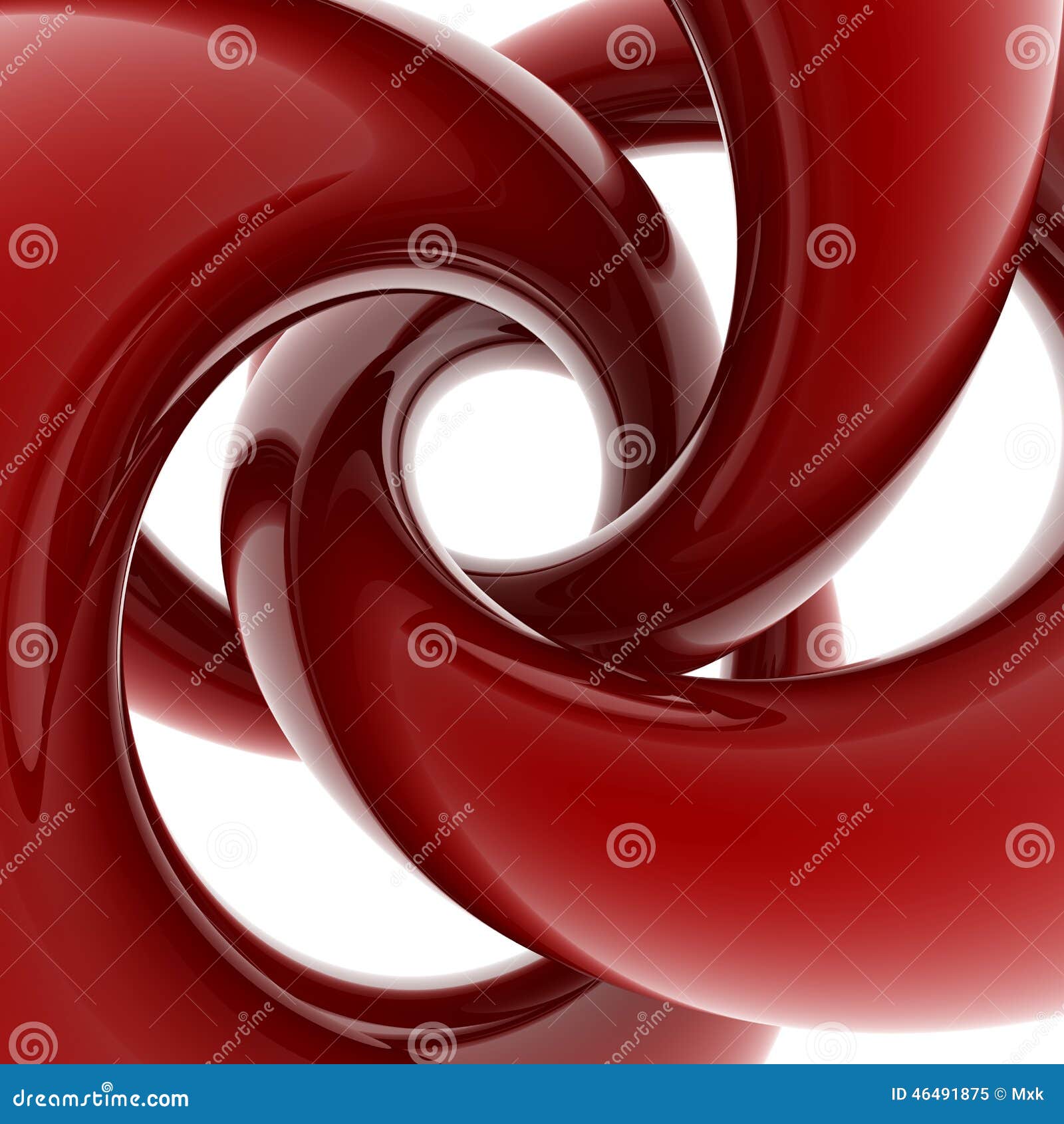 3D helix shape stock illustration. Illustration of vrille - 46491875