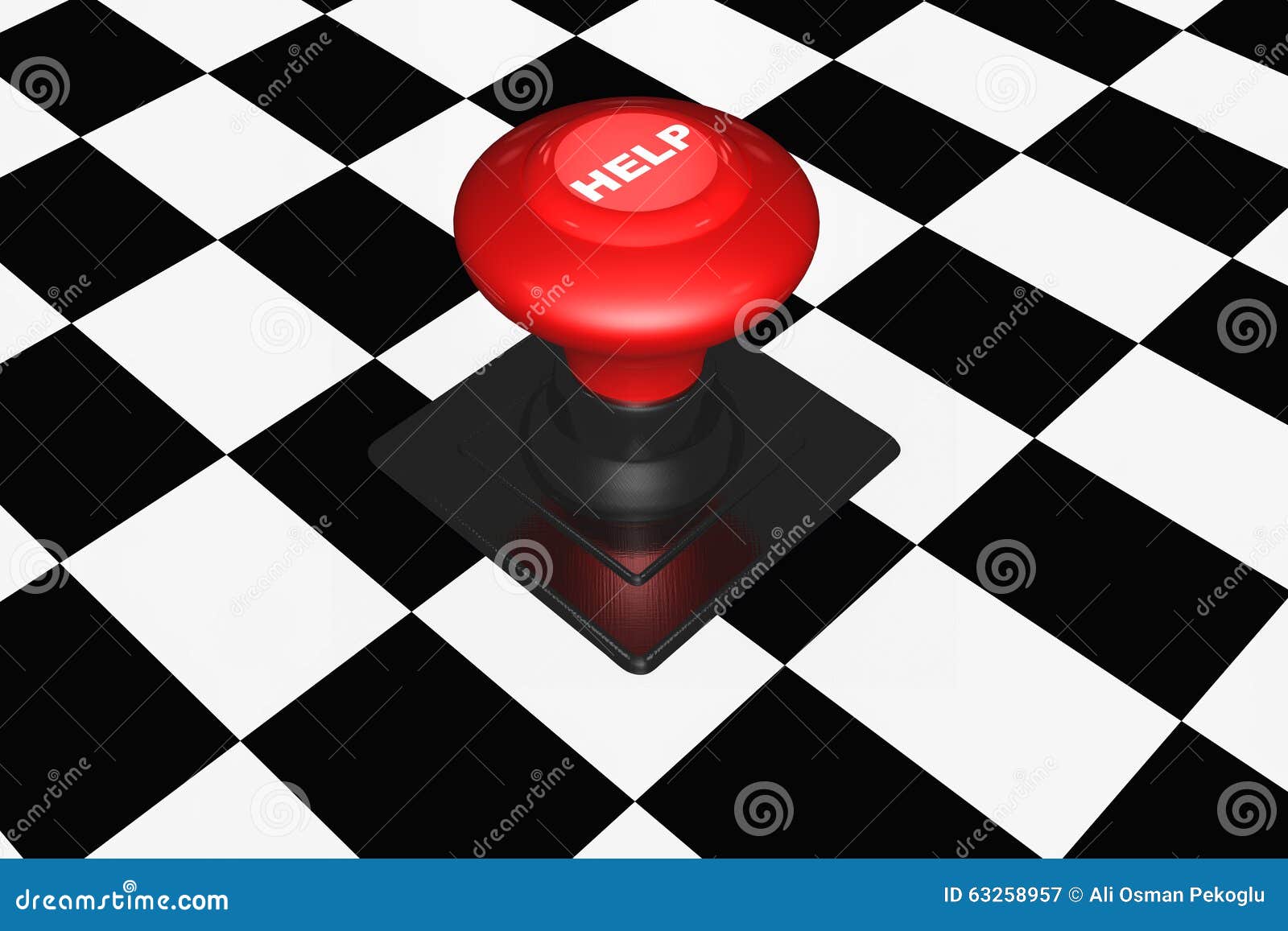 3d Help button stock illustration. Illustration of render - 63258957