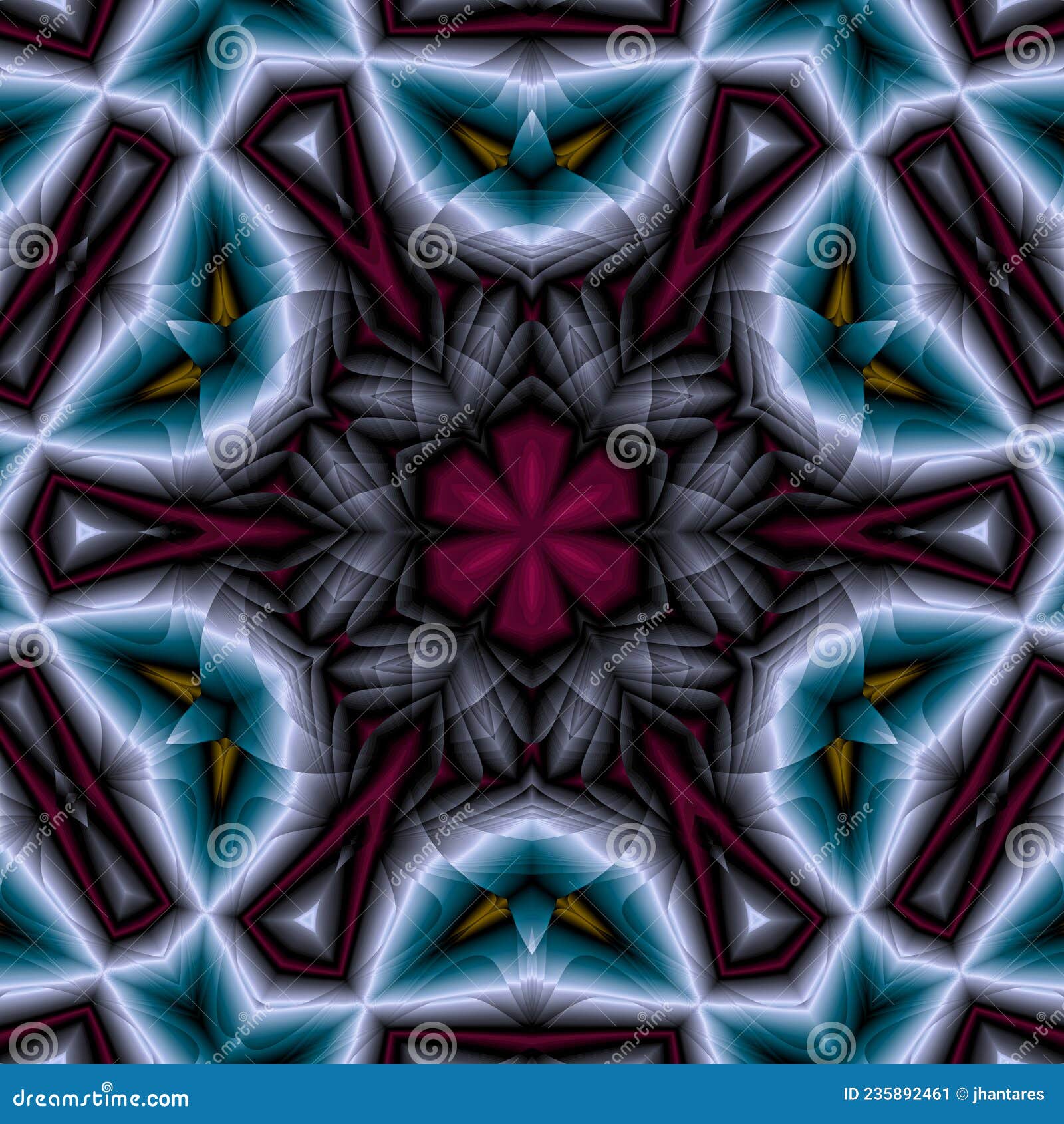 3d Hexagonal Color Gradient Pattern Royalty-Free Stock Photography ...