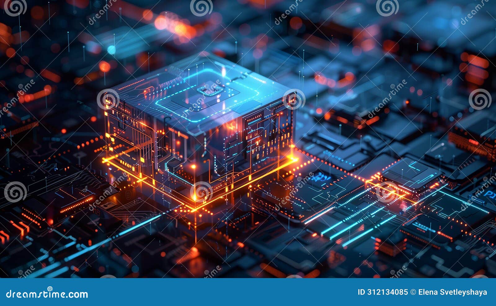 Digital Map Layers Unfold On Earthly Landscape Background Stock ...