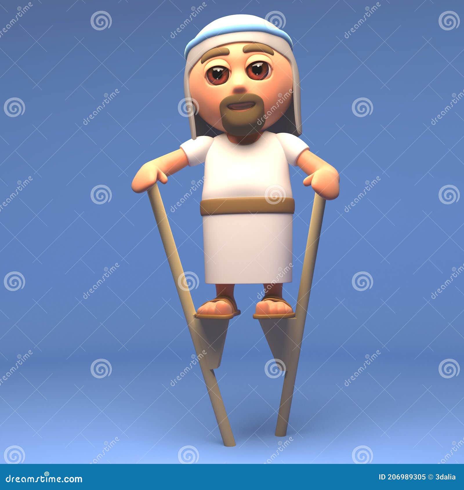 Jesus The Saviour Cartoon Vector | CartoonDealer.com #12301657