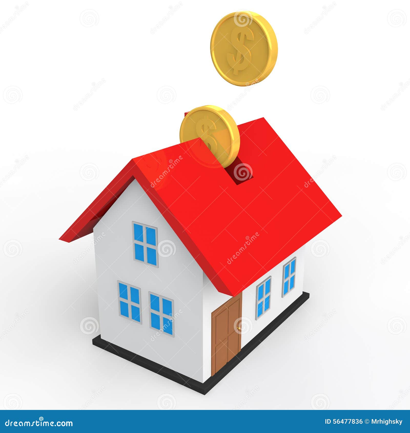 Savings Concept 3D Vector Illustrations Set Isolated On White ...