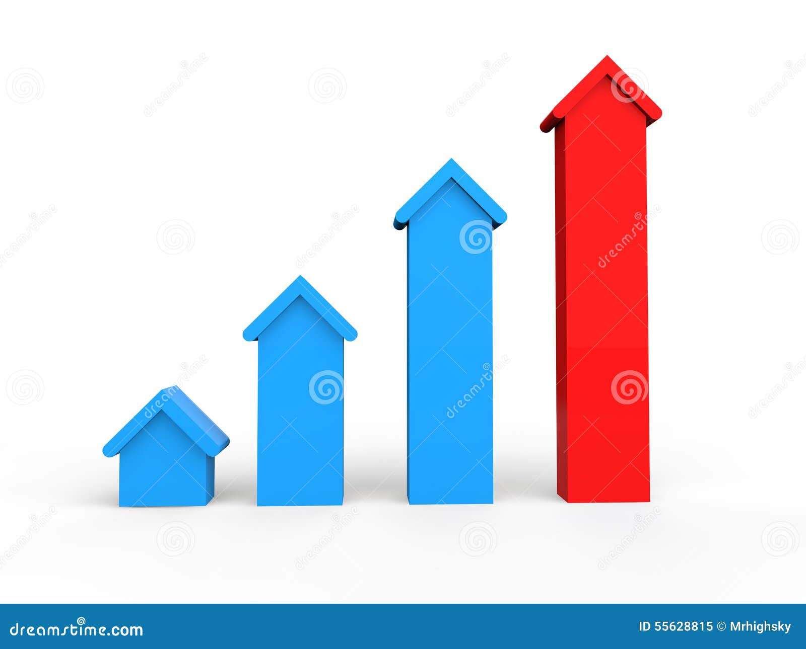 3D Progress Bar Graph Vector | CartoonDealer.com #22270417