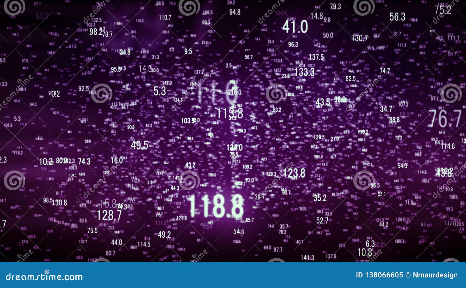 Hud numbers animation stock video. Video of code, intelligence - 138066605