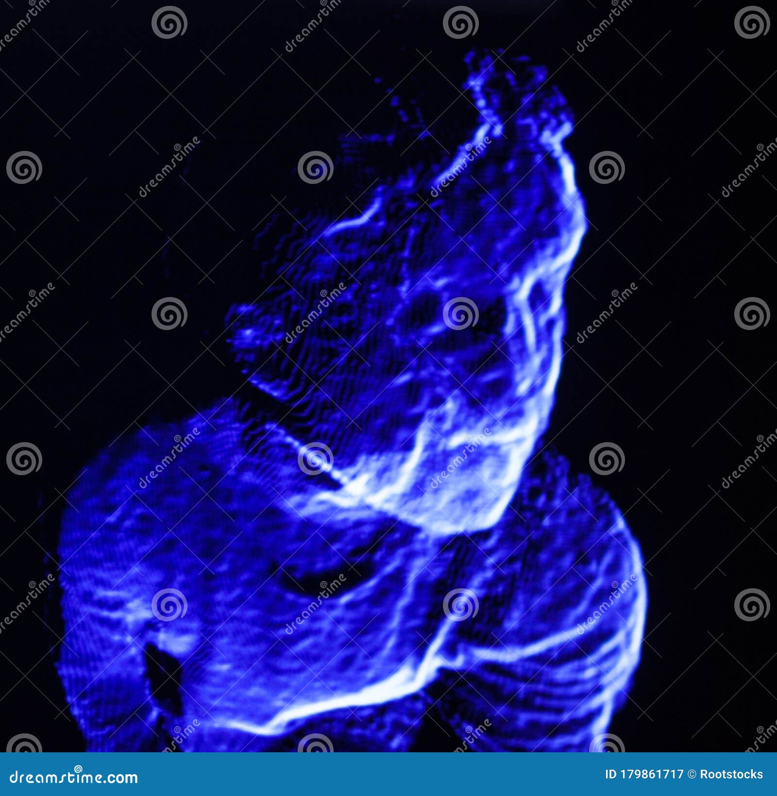 3D Human Figure in Polygonal Mesh Stock Image - Image of mask, graphics ...