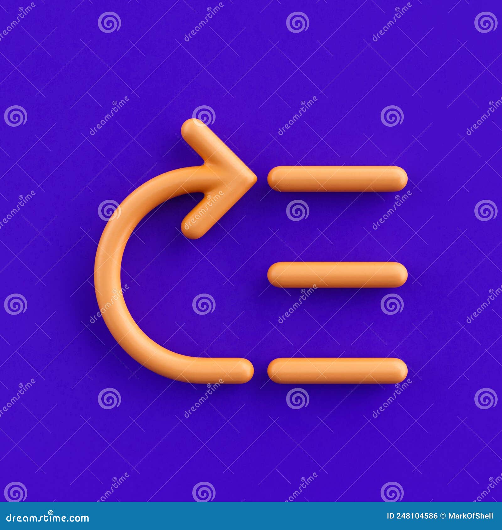3d Icon High Priority, Outline Yellow Arrow Icon, Direction Symbol, 3d ...