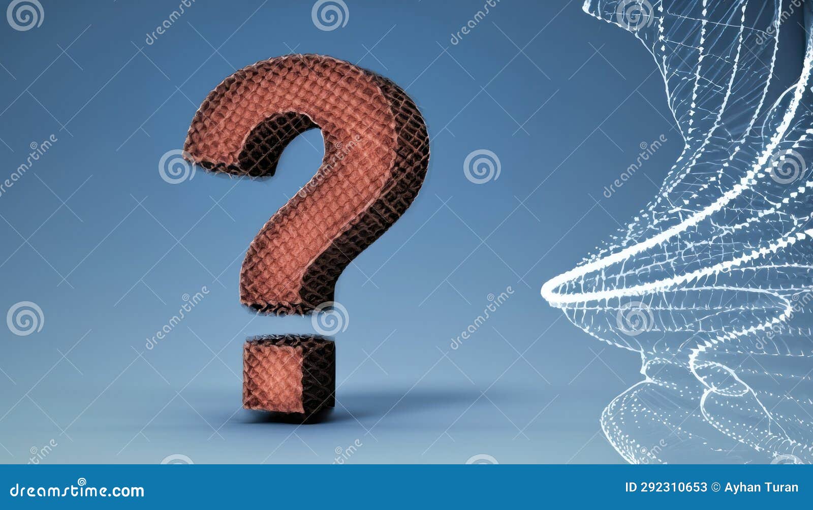 3d Icon , Question and Exclamation Mark Concept. Stock Illustration ...