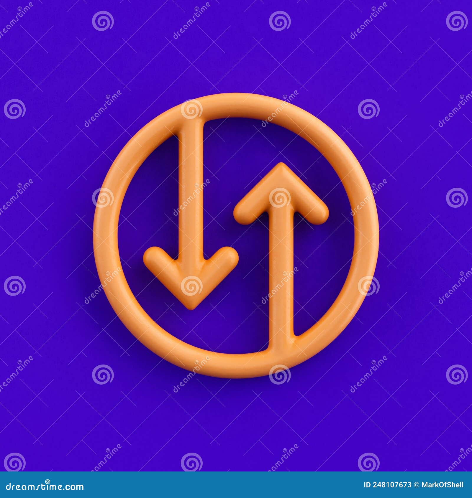 3d Icon Traffic, Outline Yellow Arrow Icon, Direction Symbol, 3d ...