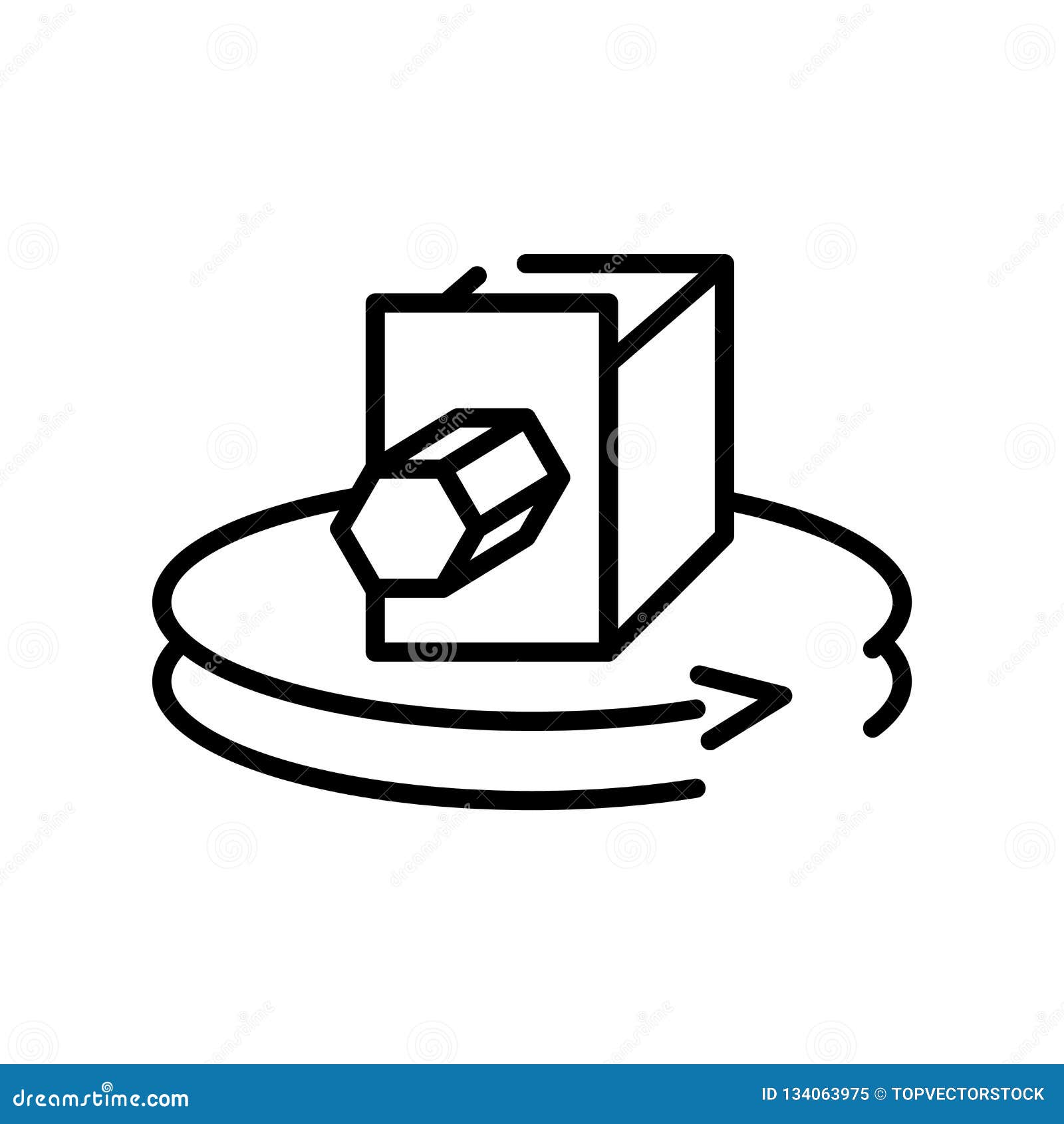 3d Icon Vector Isolated on White Background, 3d Sign , Line Symbol or ...