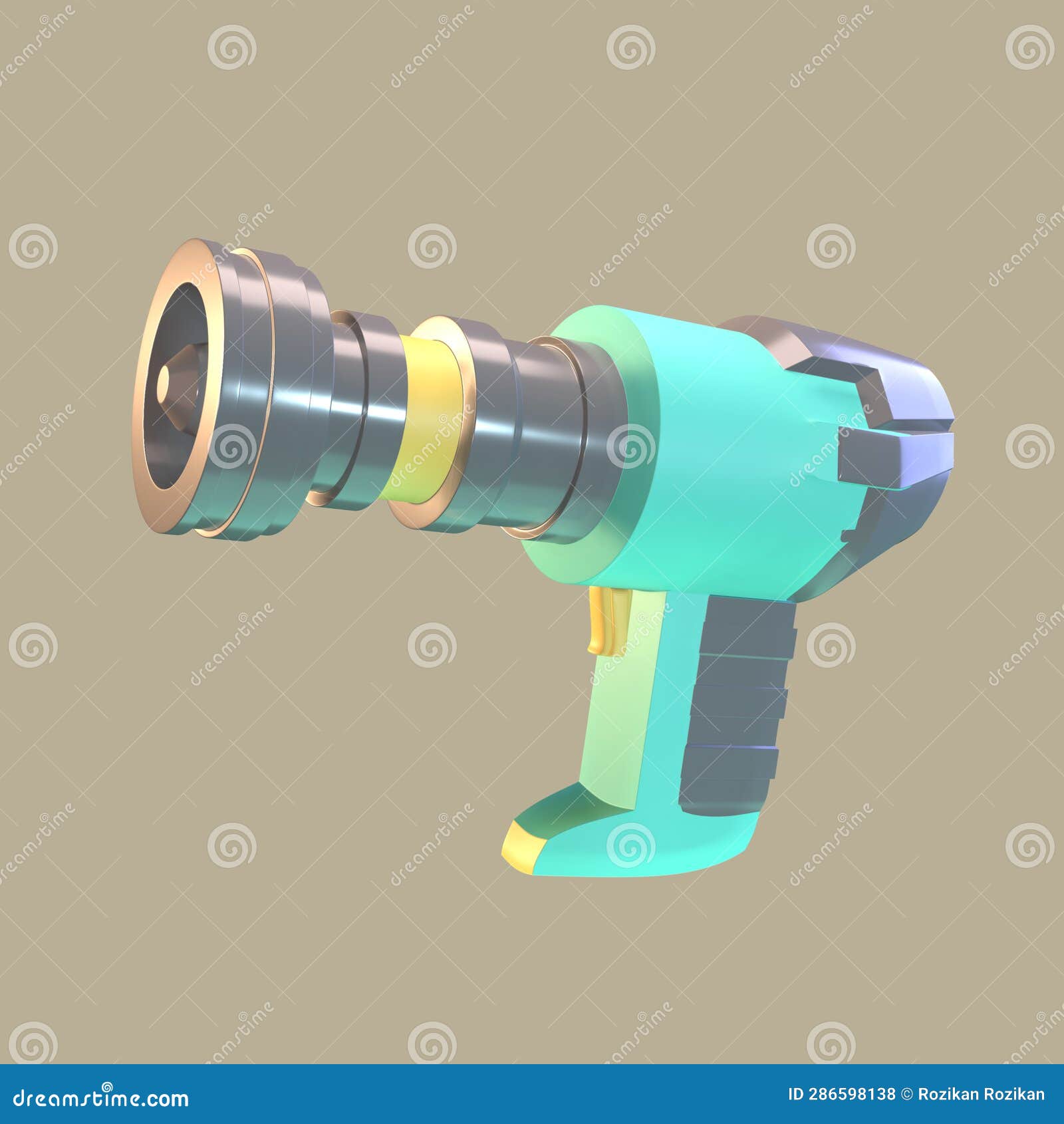 3D Icon Welding Torch Rendered Isolated on the Colored Background Stock ...