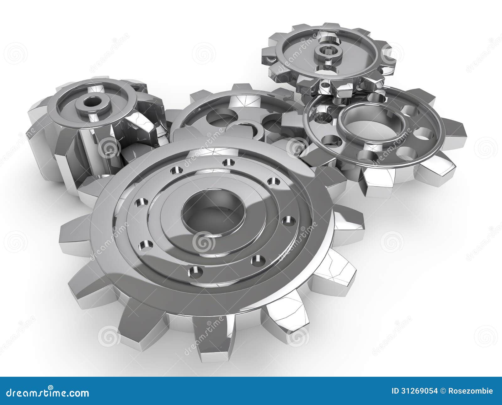 3d idea gear stock illustration. Illustration of product - 31269054