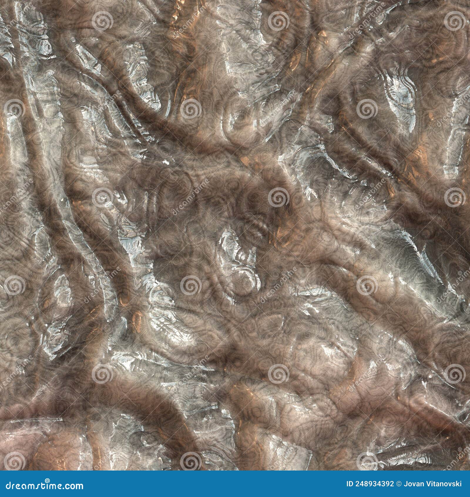 Illustration - Abstract Cosmic Futuristic Texture Stock Illustration ...