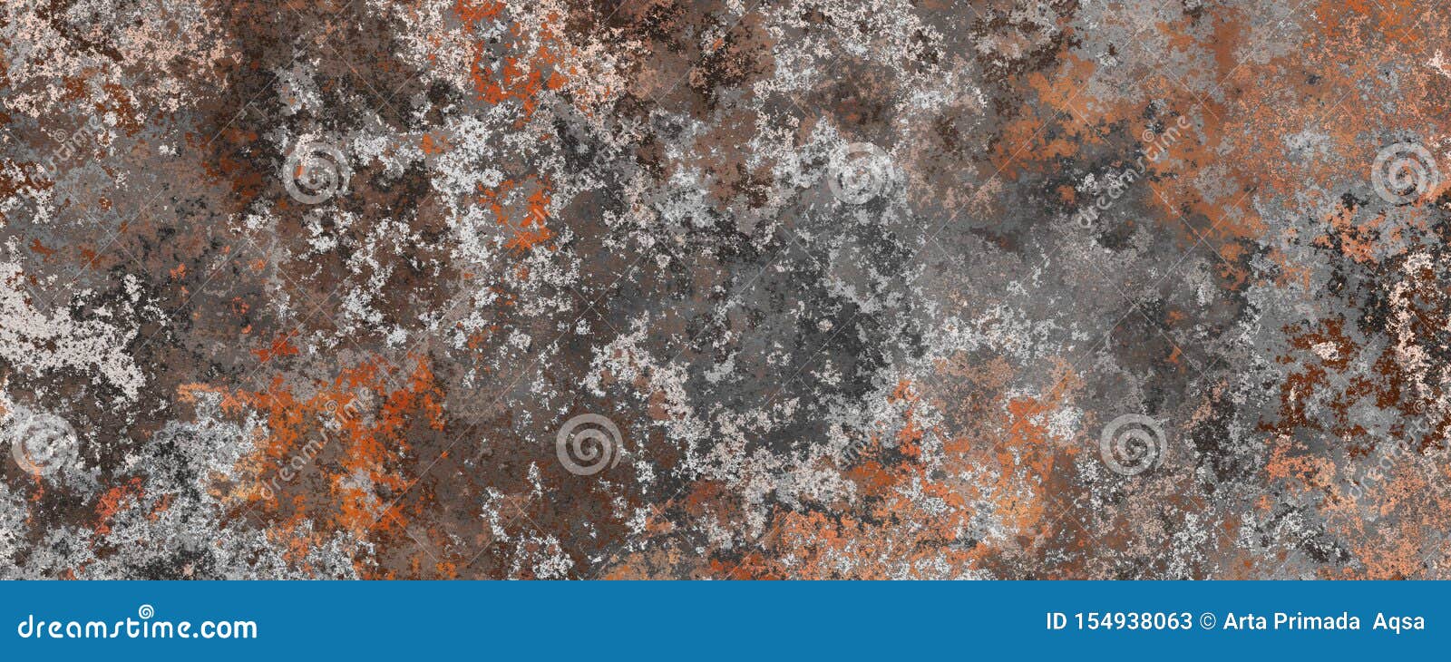 3d Illustration Abstract Decay Walls Stock Illustration - Illustration ...