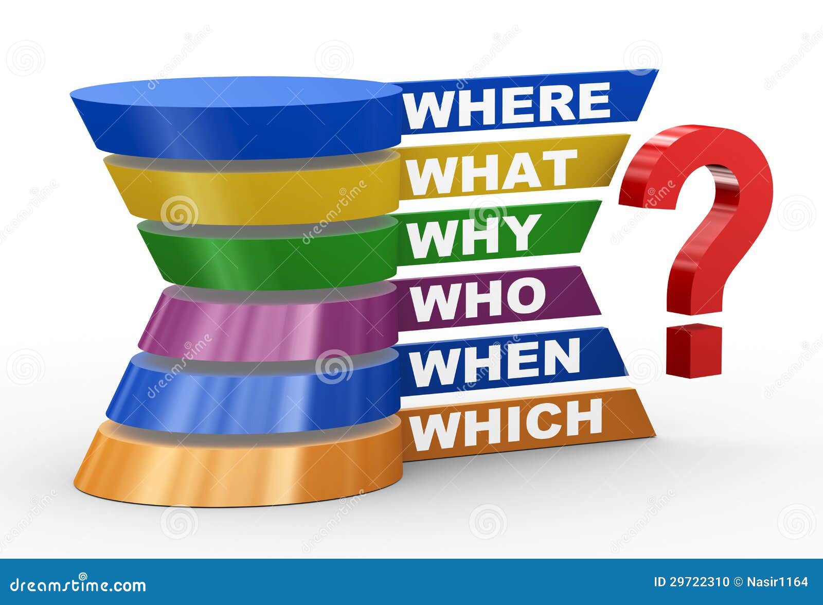 3d question words design stock illustration. Illustration of educate ...