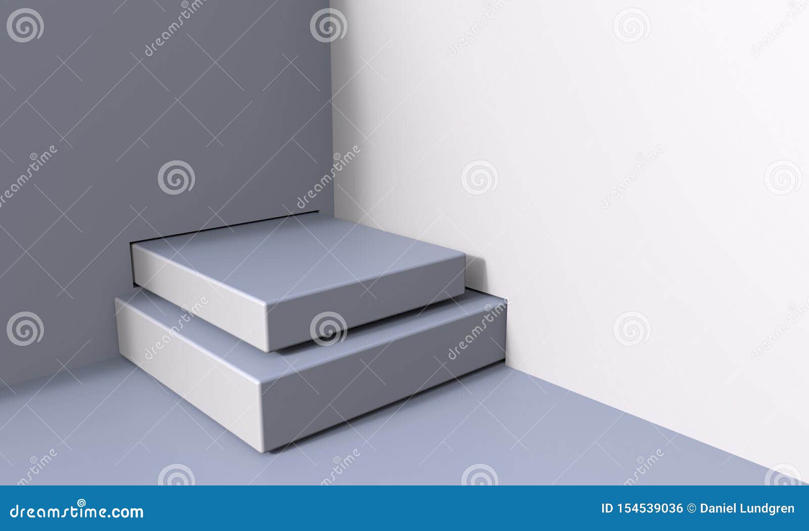 3d Illustration of Abstract Environment Stock Illustration ...