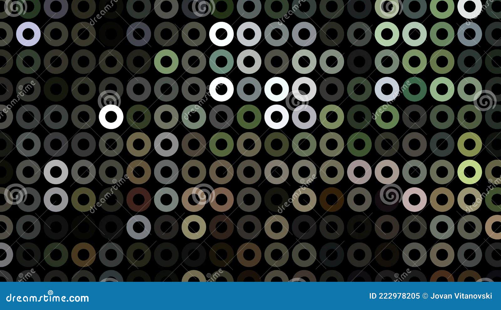 Abstract Set of Different Rounds and Dots Glitter Texture Stock ...