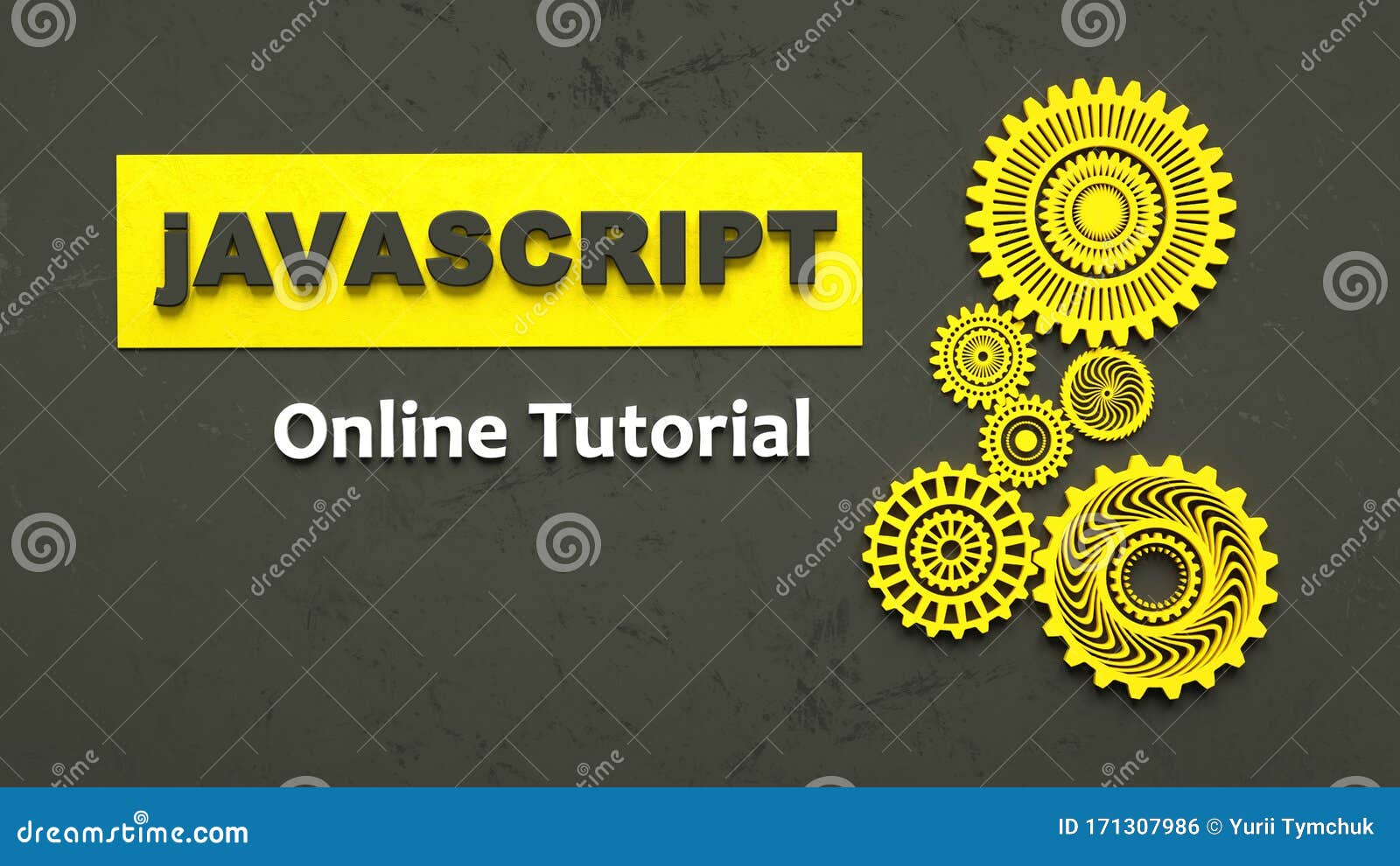 3d Render Of Javascript Online Training Programming Training Coding Concept Javascript