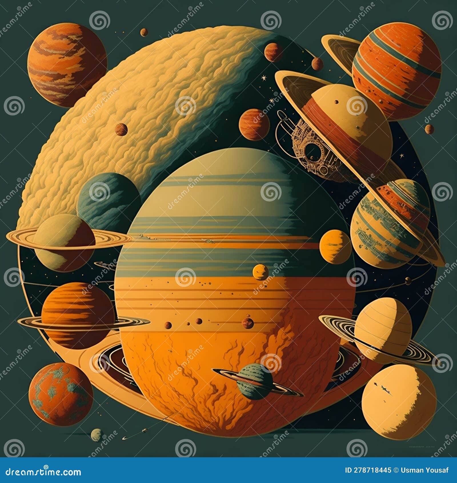 Ai Generated a Planetary System with Multiple Planets Orbiting a Star ...