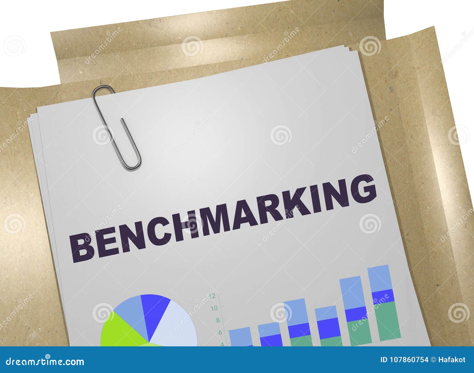 BENCHMARKING - Evaluation Concept Stock Illustration - Illustration of ...