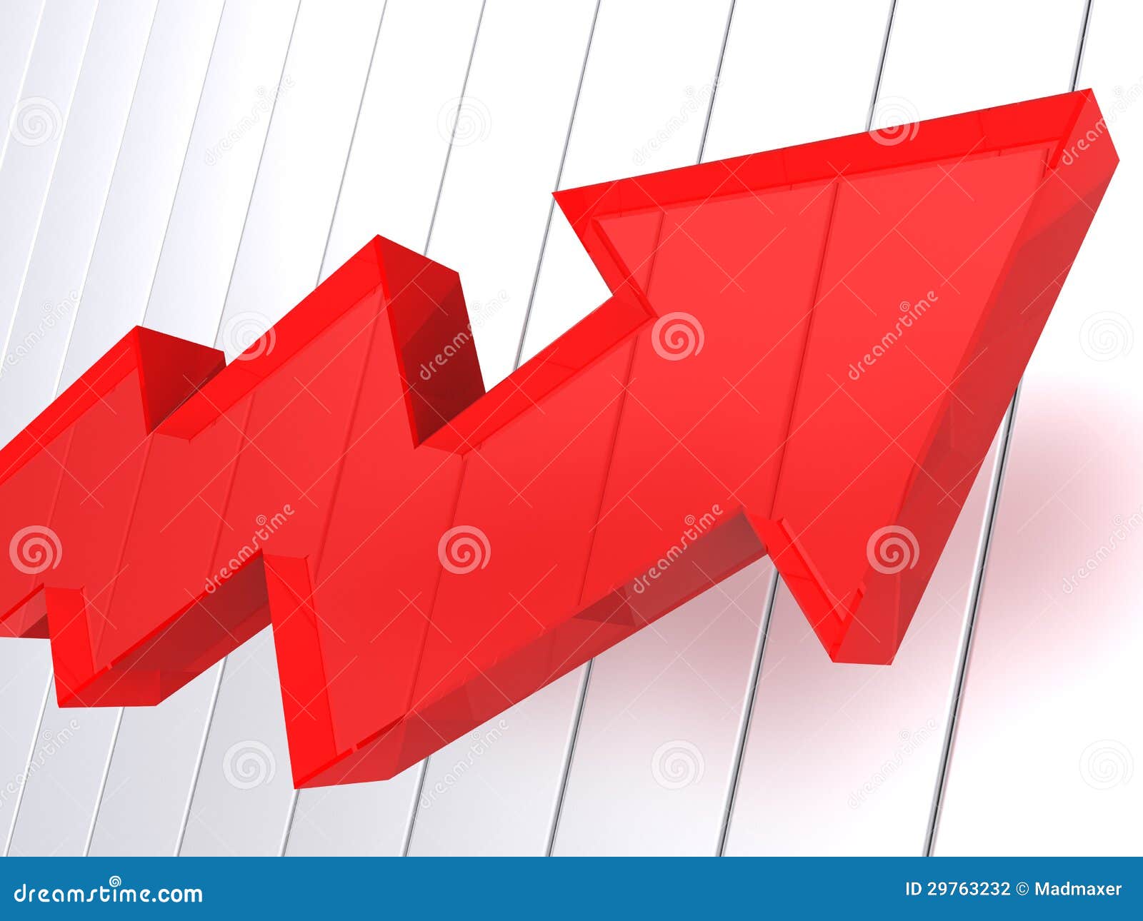 Big Red Arrow Stock Illustration | CartoonDealer.com #29763232