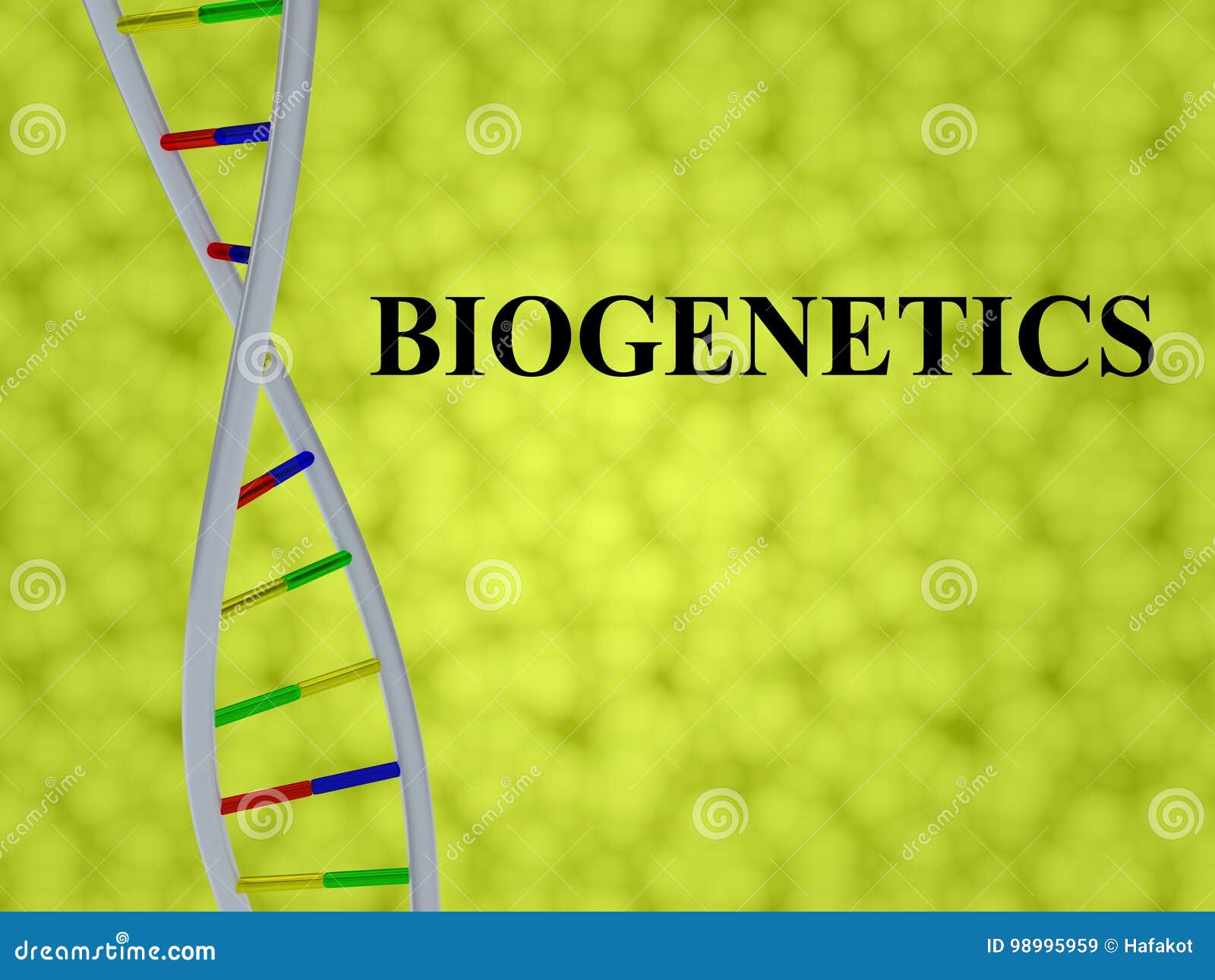 Biogenetics - Biological Concept Stock Illustration - Illustration of ...
