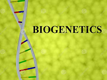 Biogenetics - Biological Concept Stock Illustration - Illustration of ...