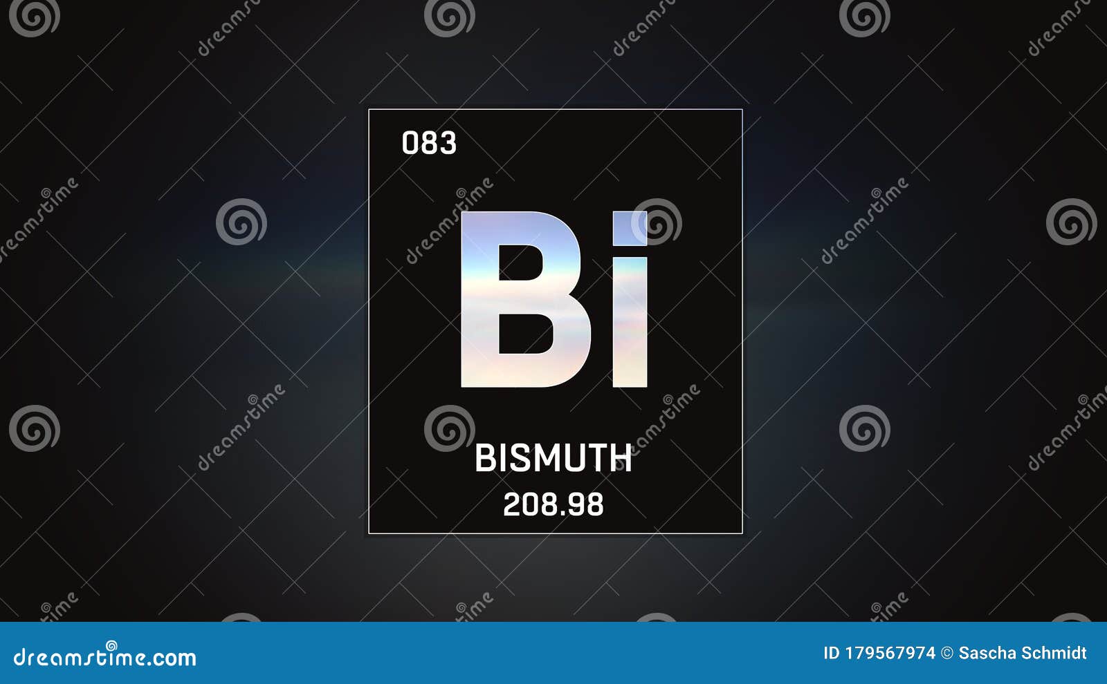 Bismuth Periodic Table Of Elements Stock Photography | CartoonDealer ...