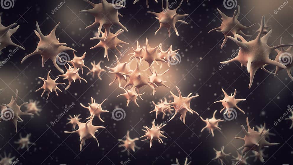 3D Illustration of Blood Platelet Stock Illustration - Illustration of ...