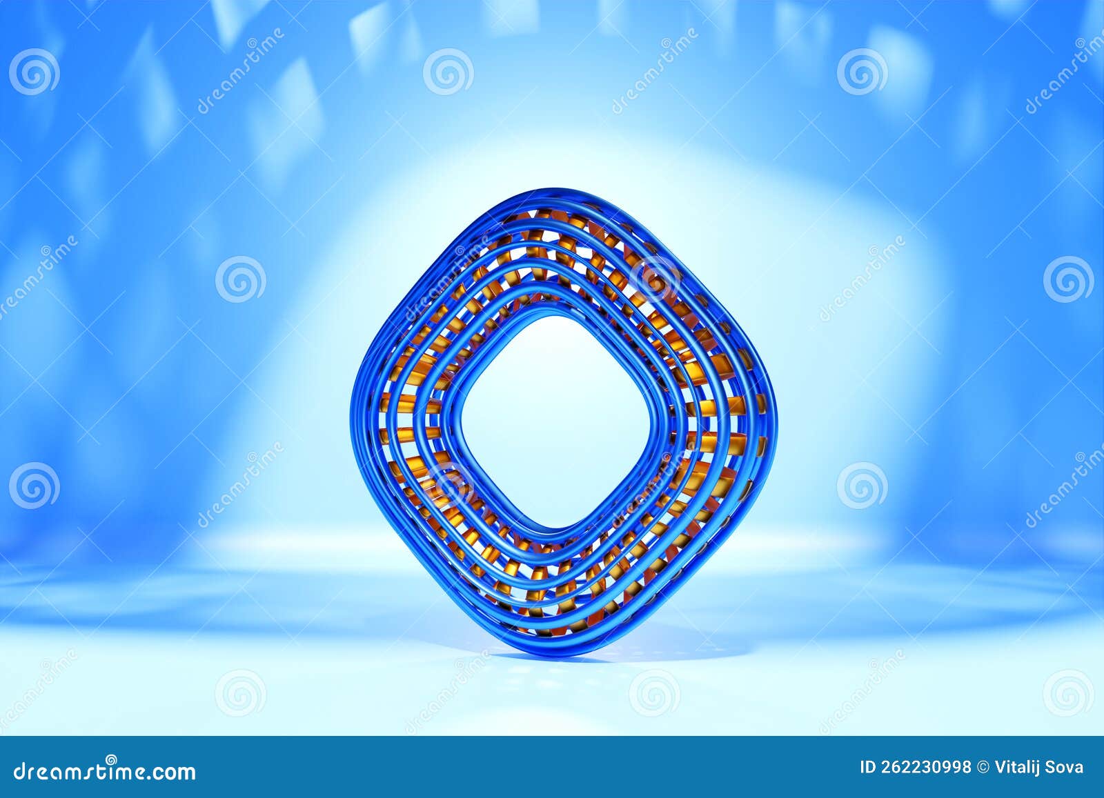 3d illustration stock illustration. Illustration of circling - 262230998