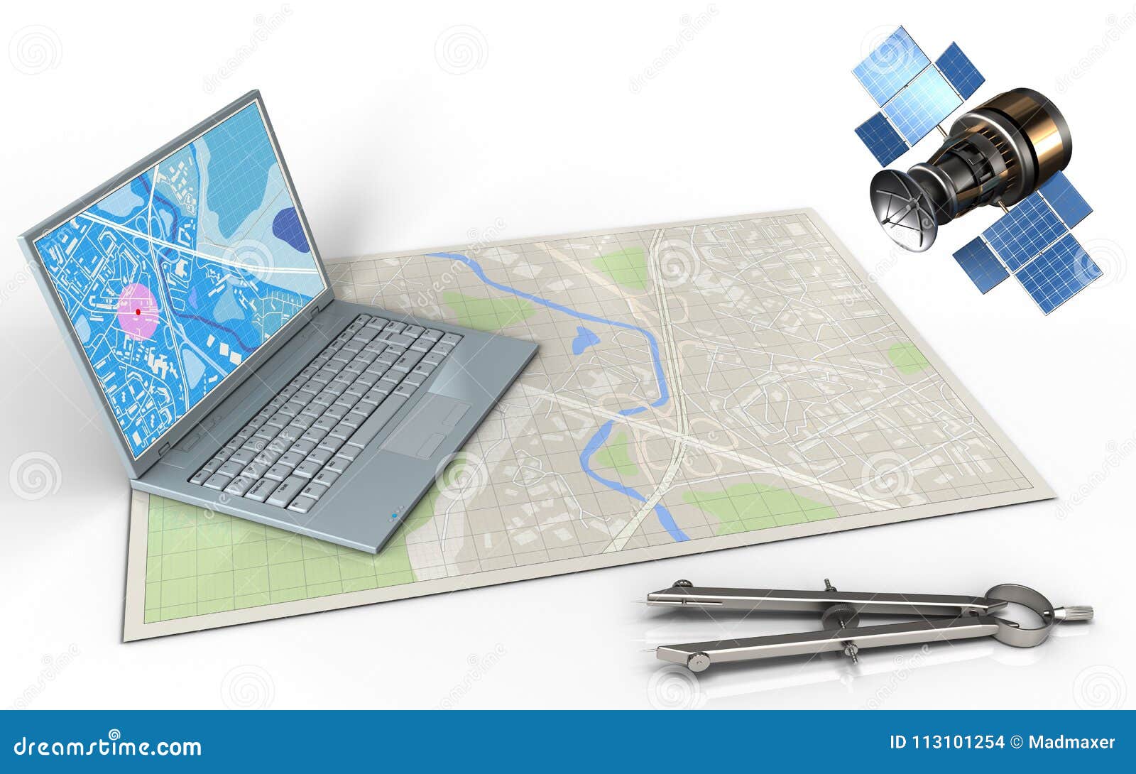 3d circle tool stock illustration. Illustration of graphic - 113101254