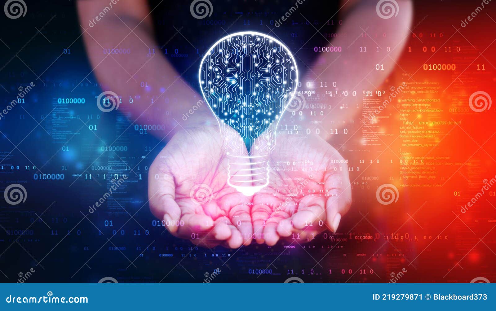 2d Illustration Bulb Future Technology, Future Technology, Innovation ...