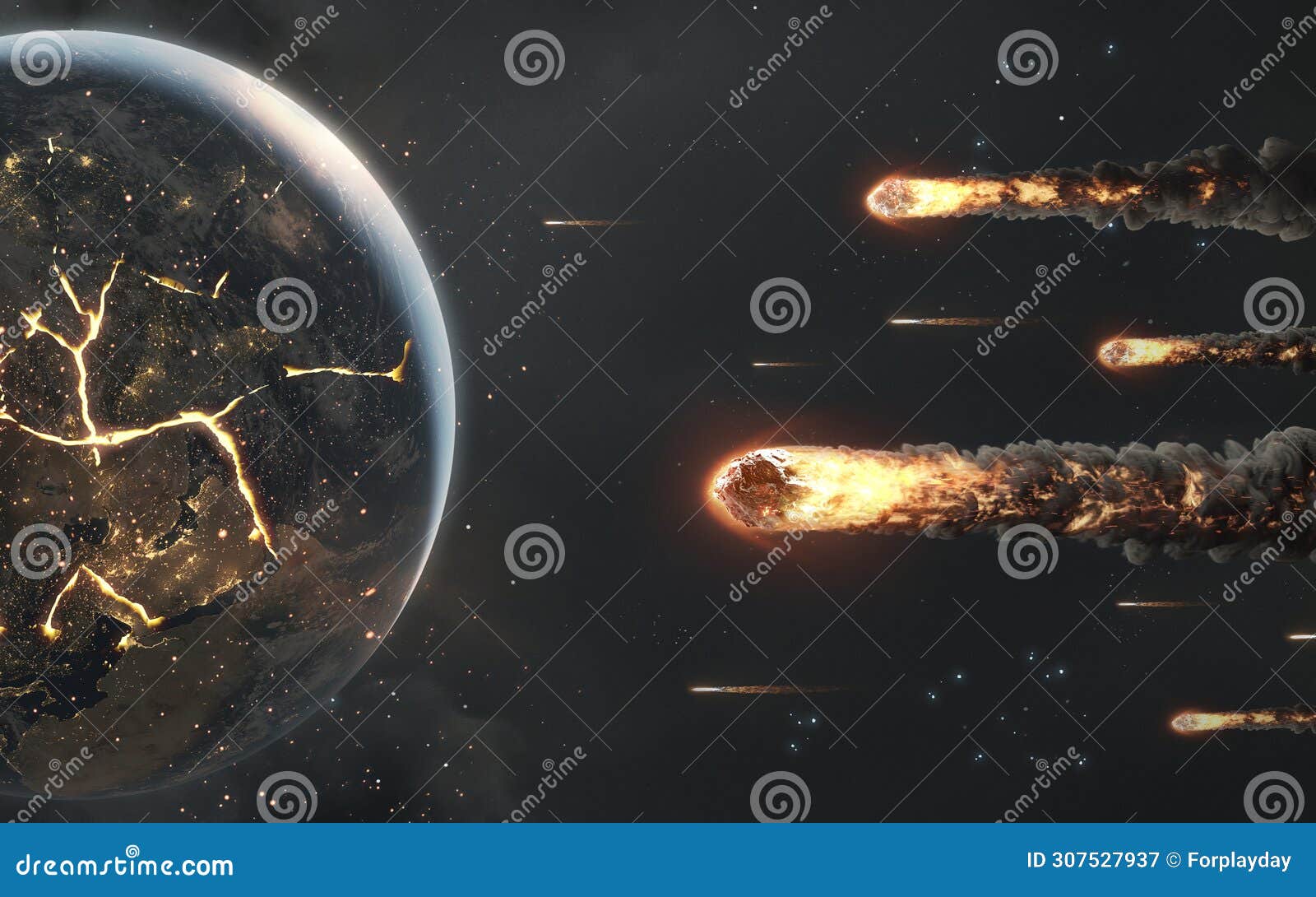 Planet Explosion Royalty-Free Stock Photography | CartoonDealer.com ...
