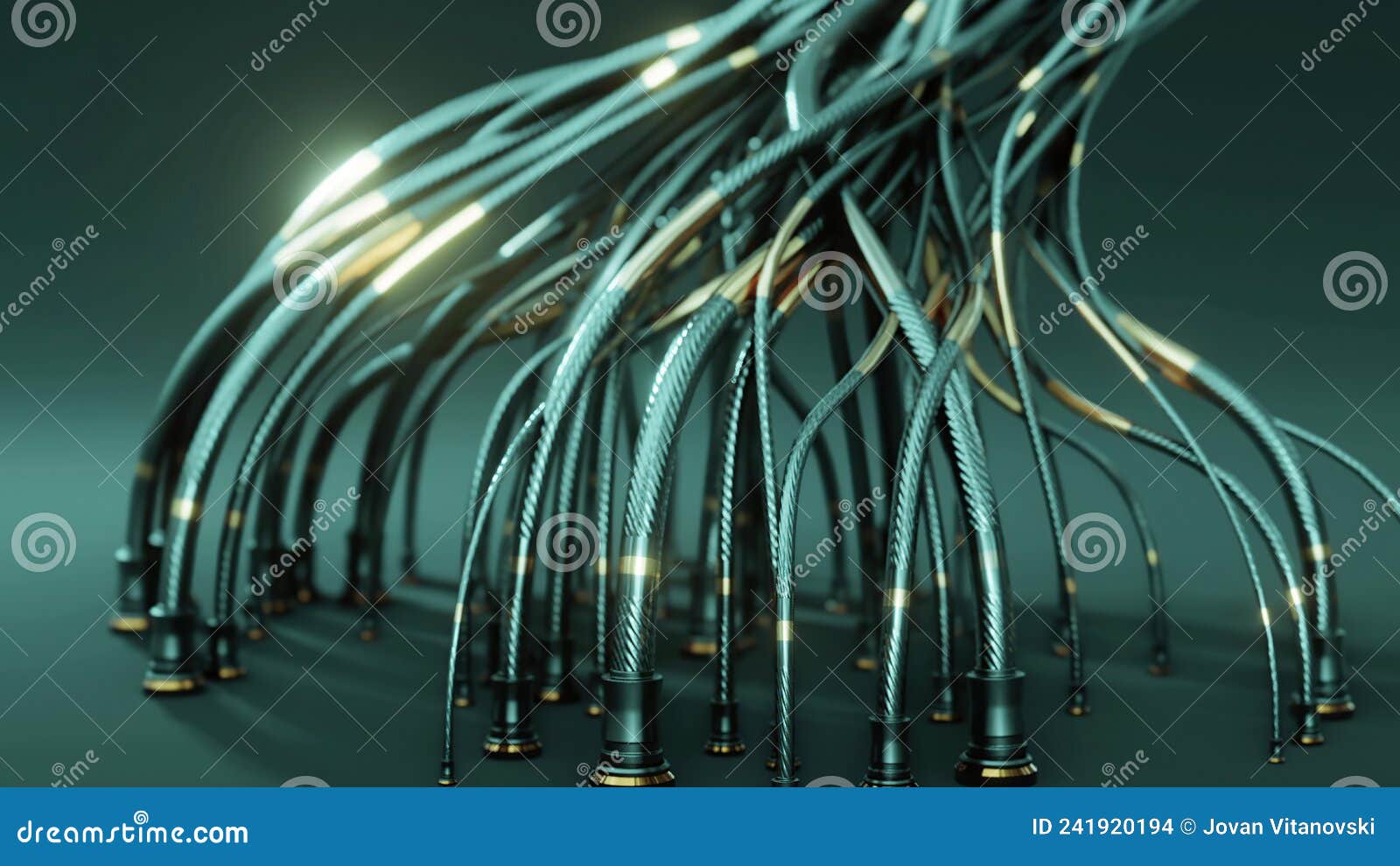 Cable Disconnected Icon Showing Stop Connecting Wires Vector ...