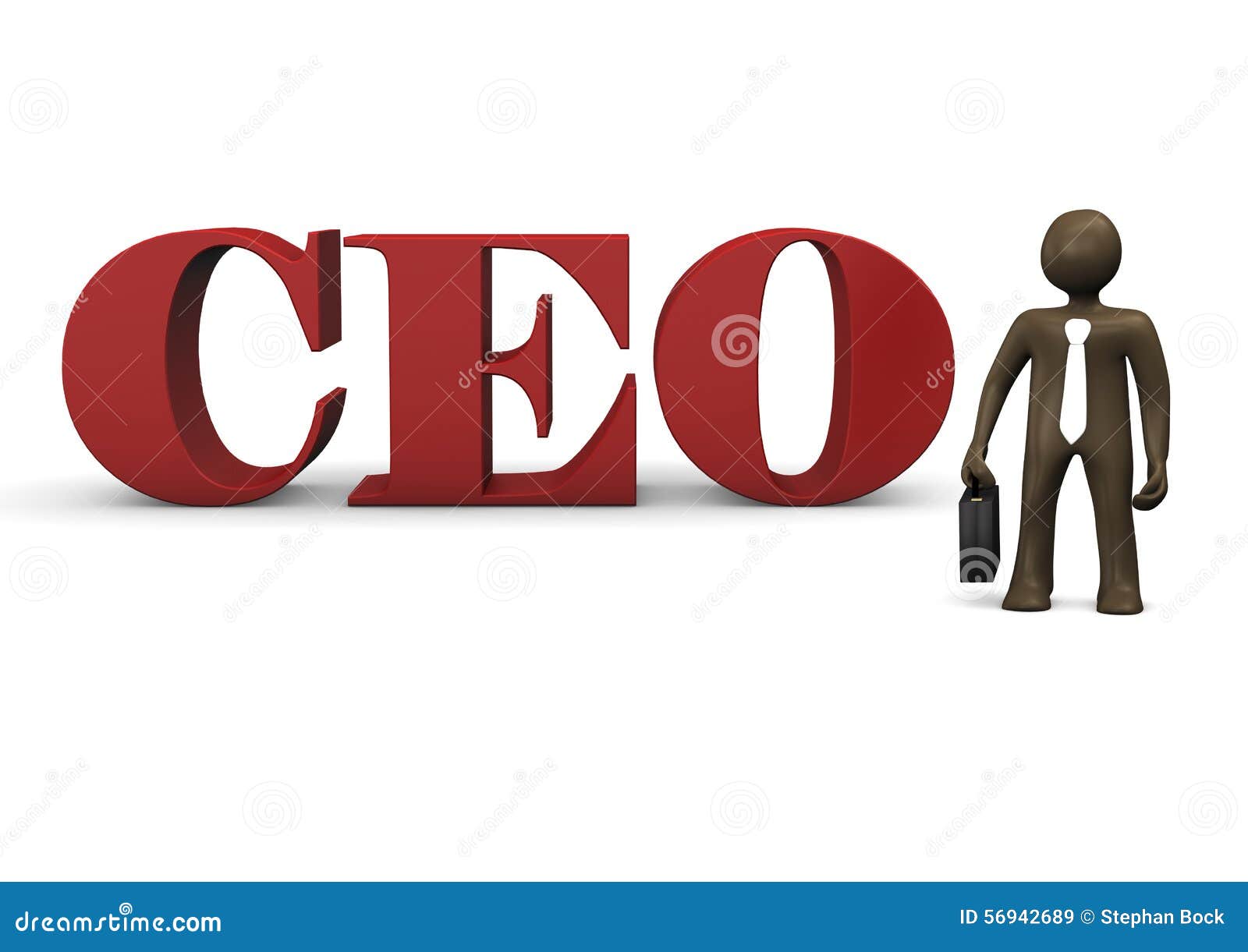 3D Illustration, Cartoon Character, CEO Stock Illustration ...
