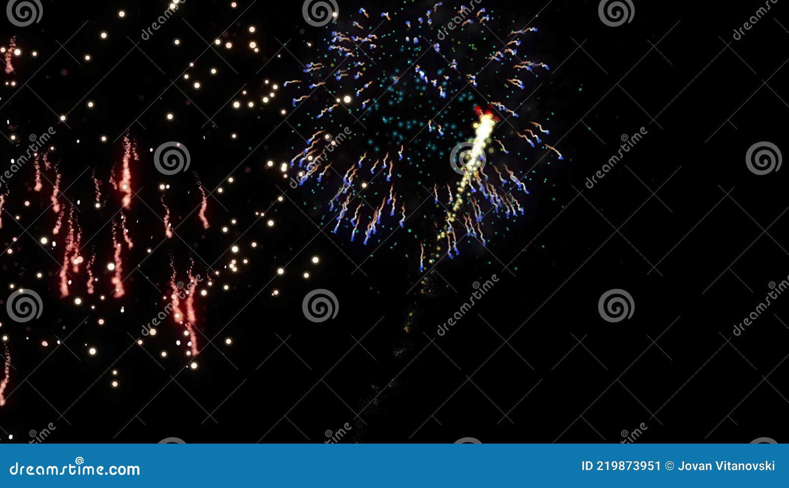 Cartoon effect of firework stock image. Image of black - 219873951