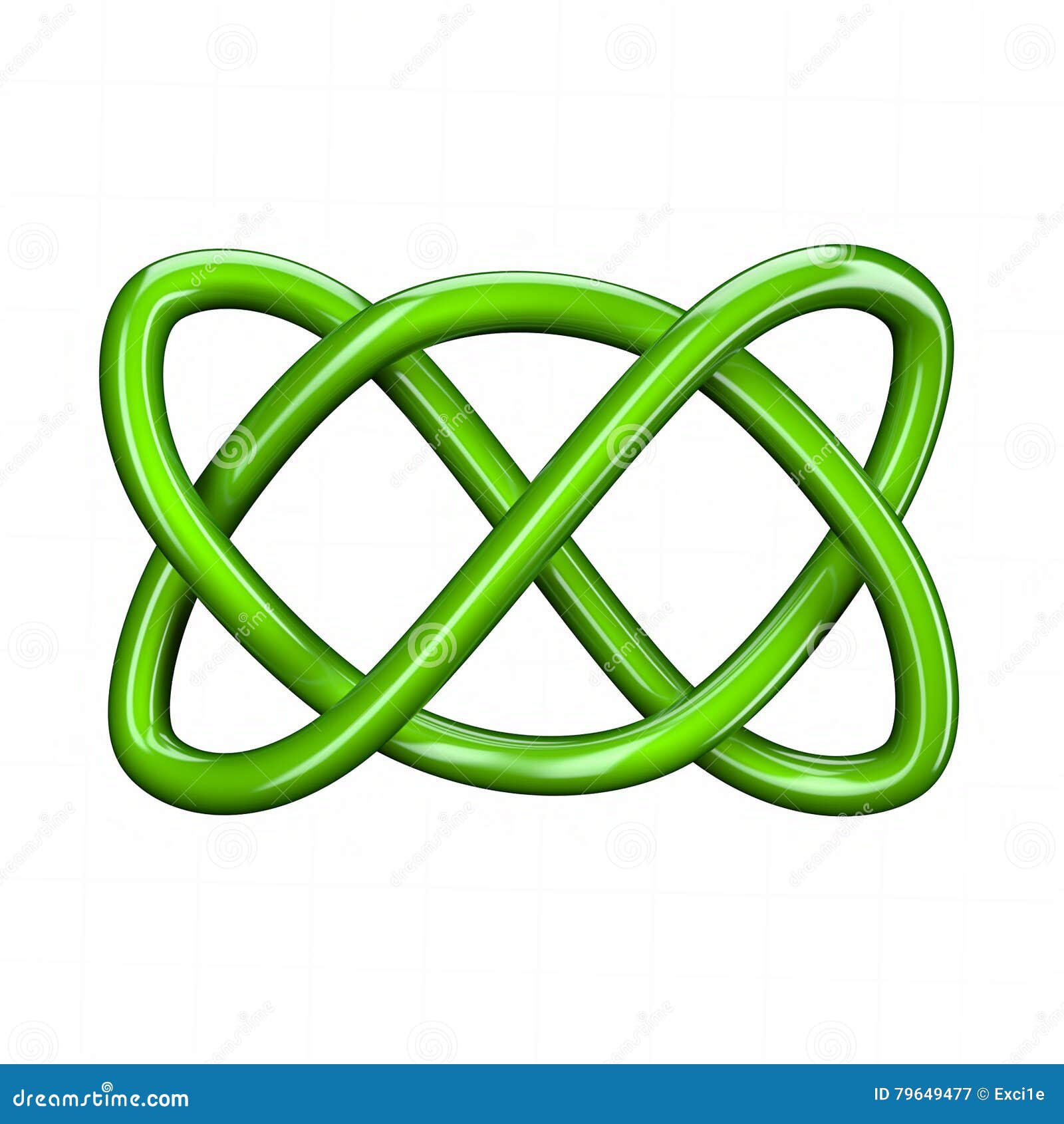 3d Illustration of Celtic Knot Stock Illustration - Illustration of ...