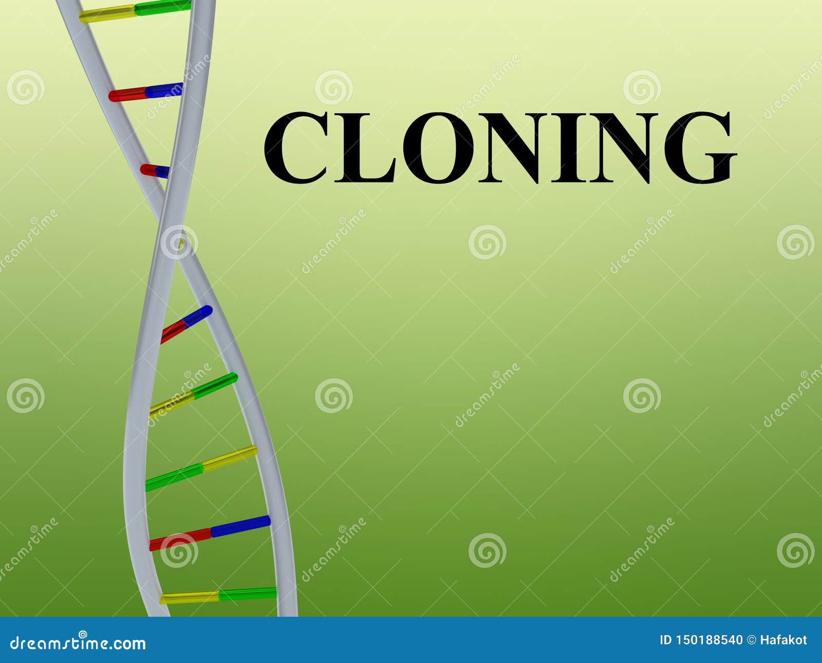 CLONING - Biotechnology Concept Stock Illustration - Illustration of ...