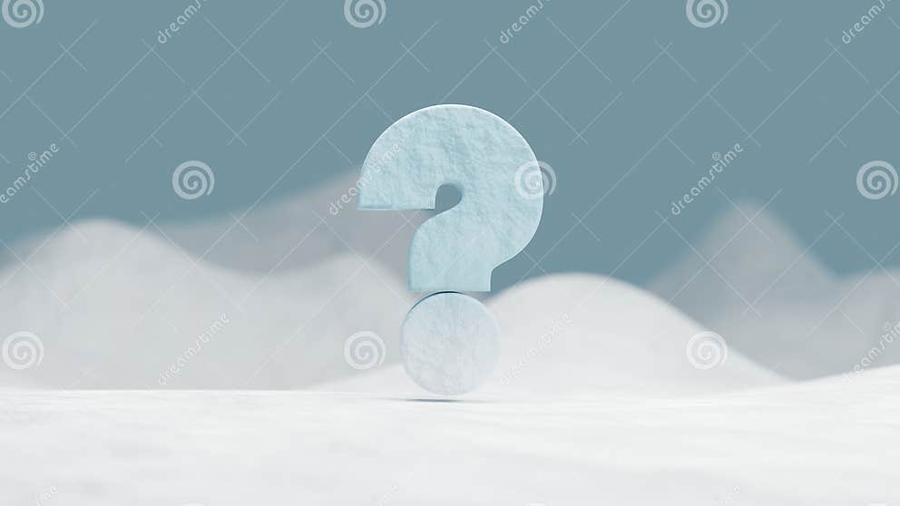 3d Illustration of Colorful Question Mark Icons, Problems and Solutions ...