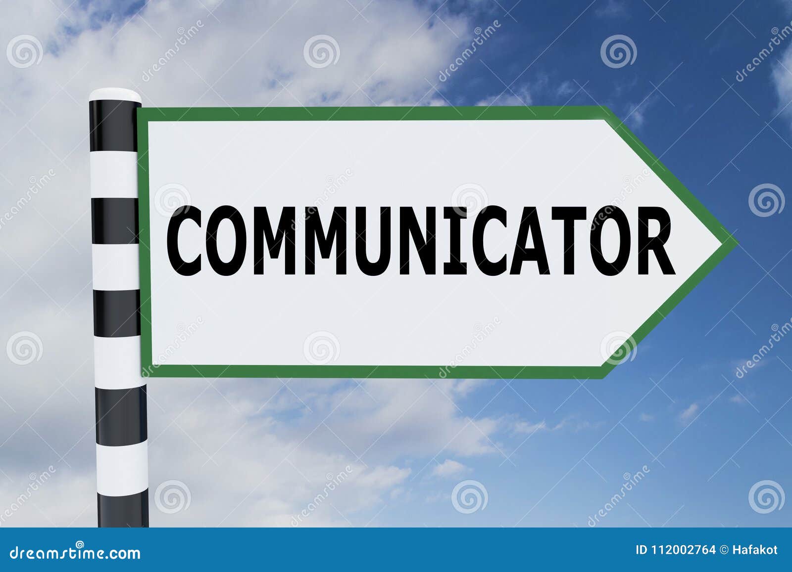 COMMUNICATOR - Communication Concept Stock Illustration - Illustration ...