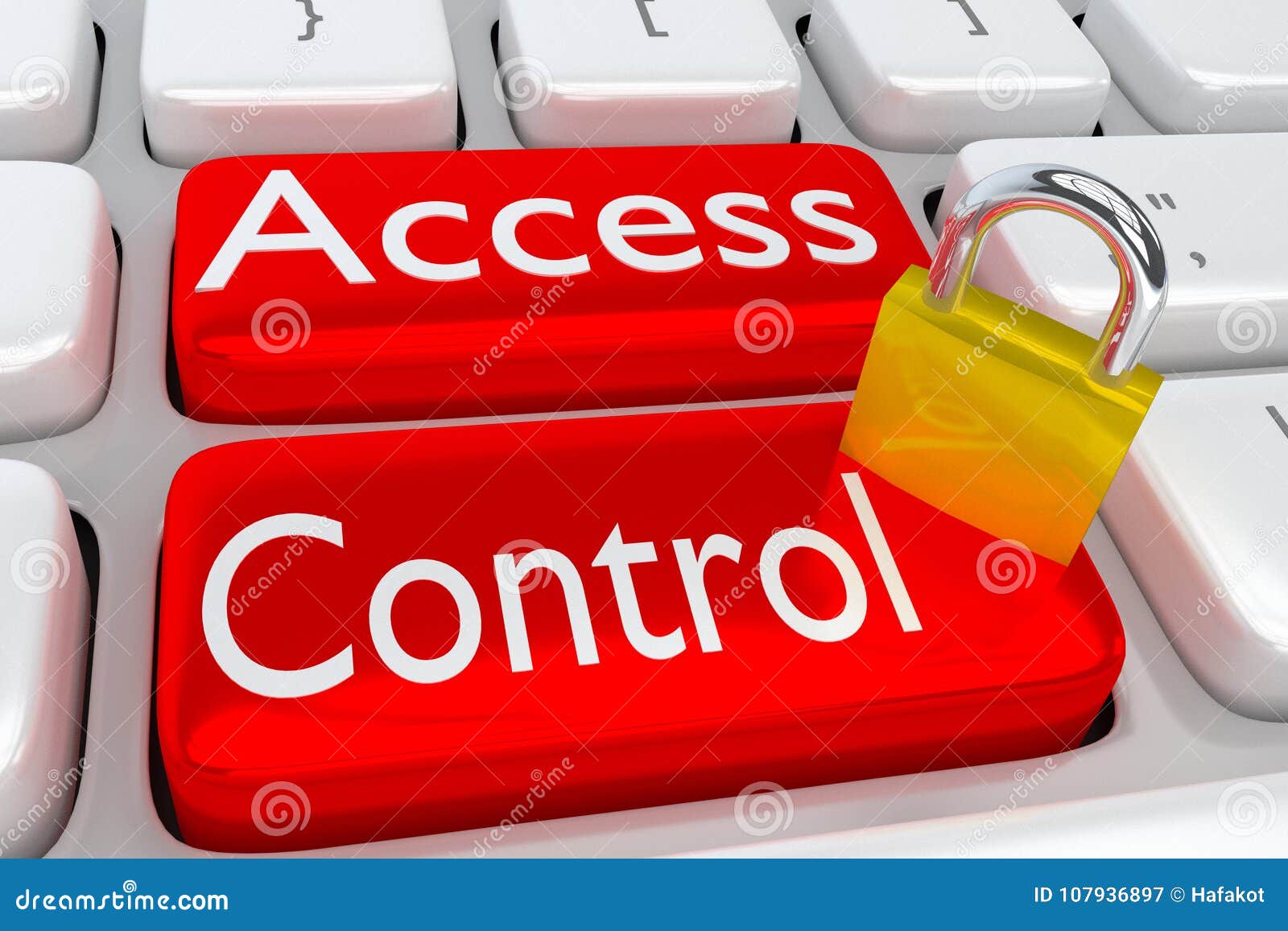 Access Control concept stock illustration. Illustration of keyboard ...