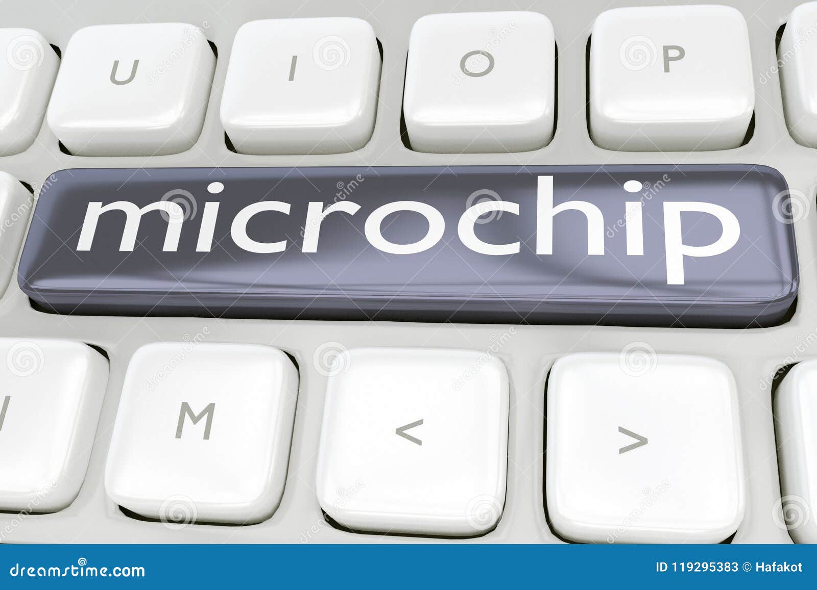 Microchip - Technological Concept Stock Illustration - Illustration of ...
