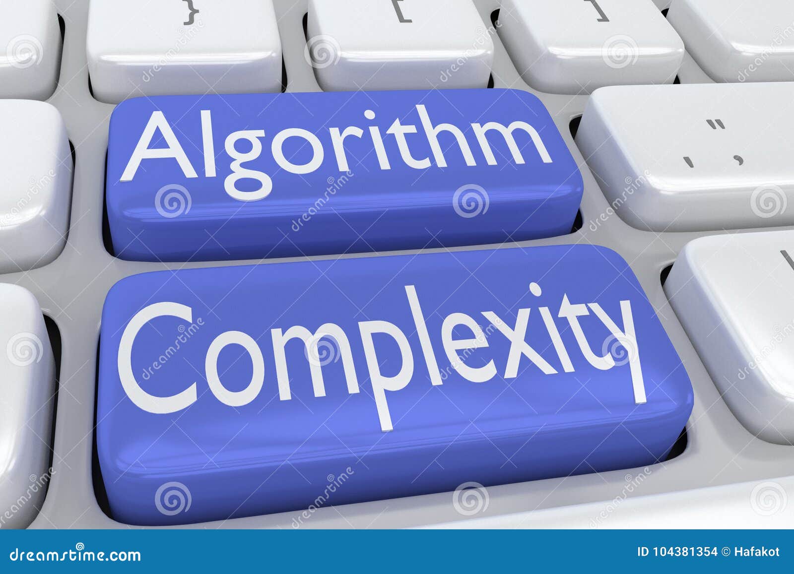 Algorithm Complexity Concept Stock Illustration Illustration Of Algorithm Button 104381354